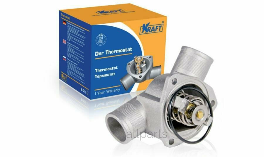 KRAFT KT019508 Термостат ВАЗ 21082,2110 (крышка с термоэлементом. С 2003г.) KRAFT KT019508