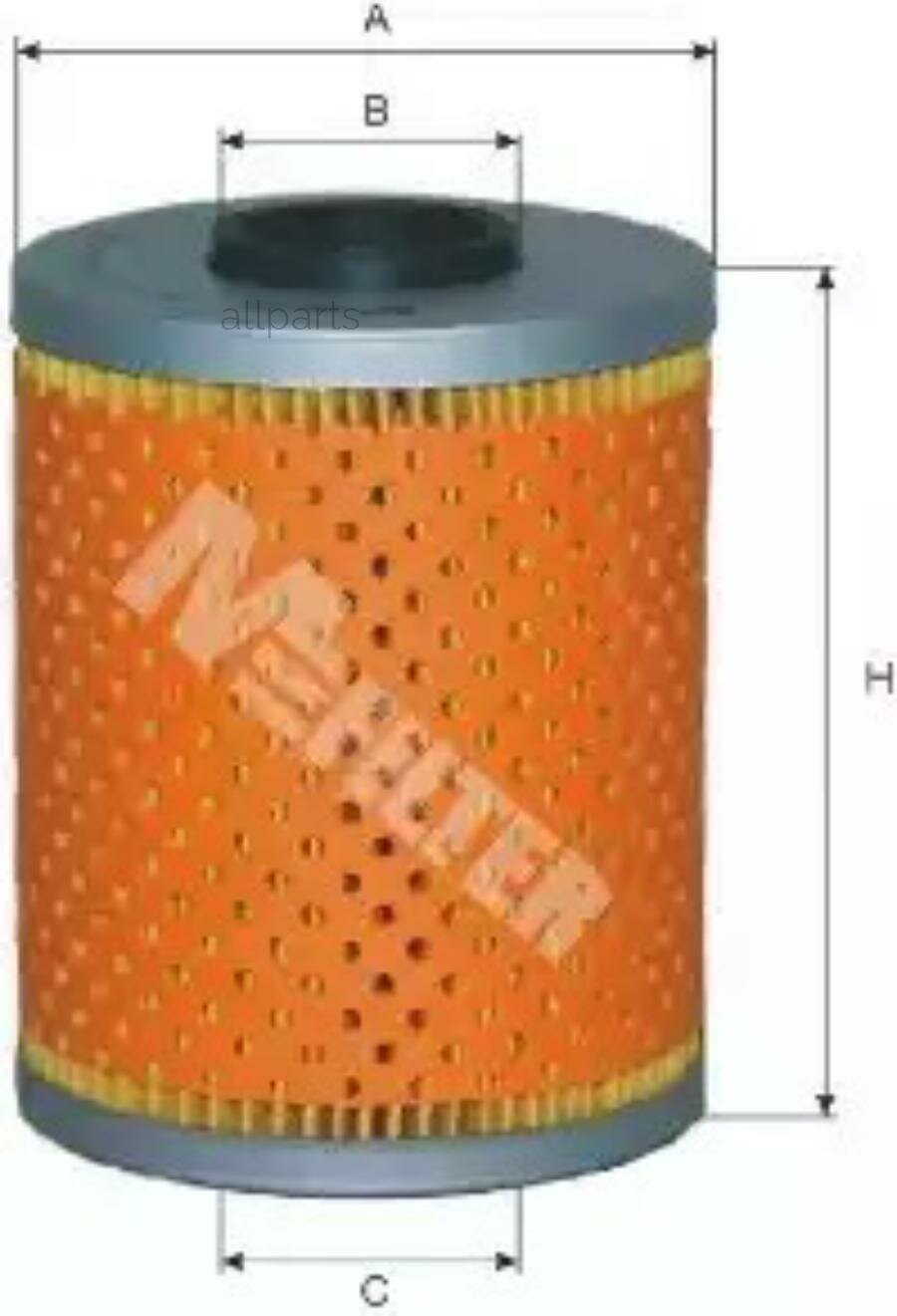 M-FILTER TE603 фильтр масляный!\ BMW E36/E34/Z3 2.0i-3.2i & 24V 89>