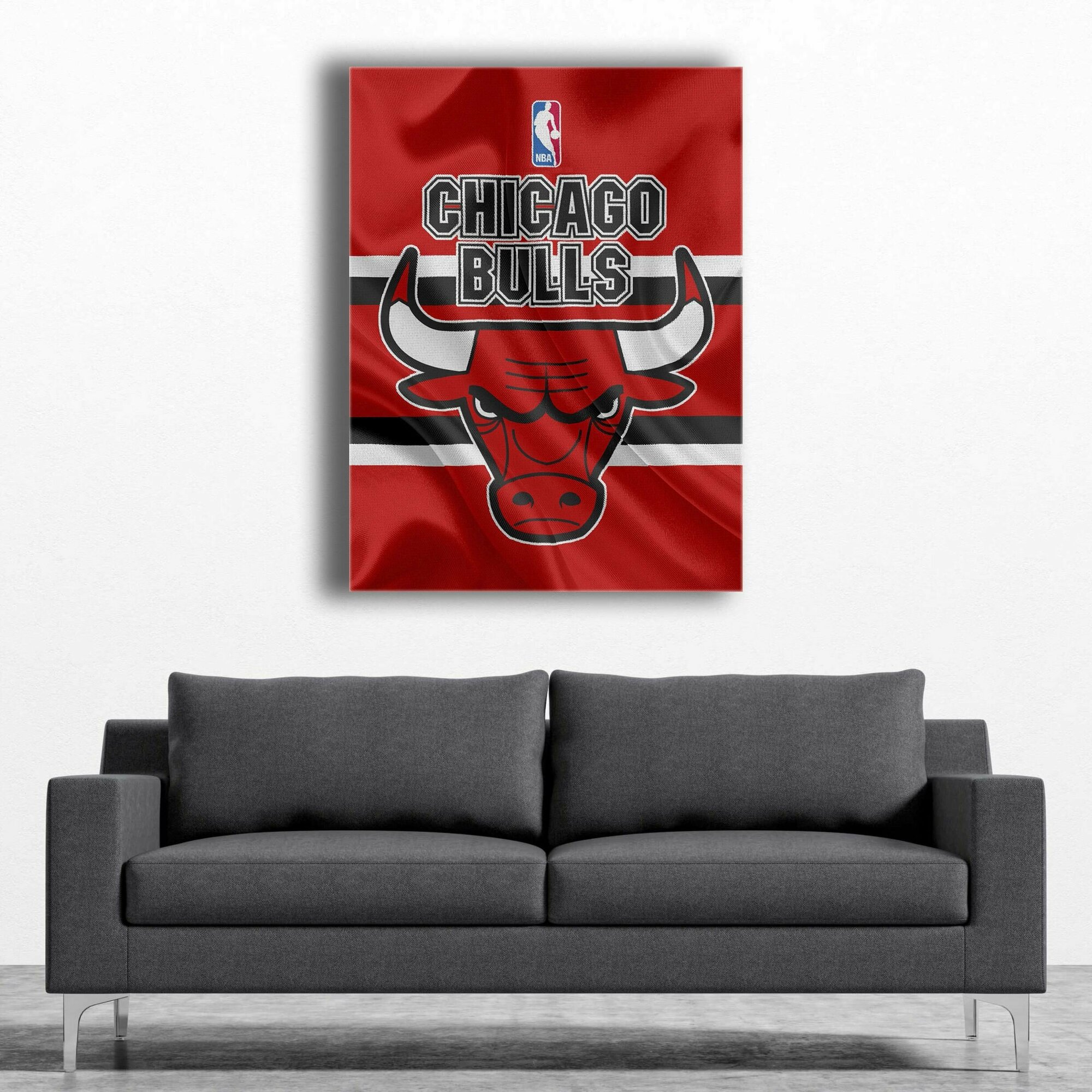 Интерьерная картина на холсте / NBA / Chicago Bulls 30*40