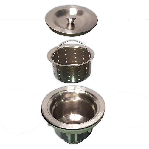 8720 санакс Верхняя часть для сифона с большой горловиной нерж.