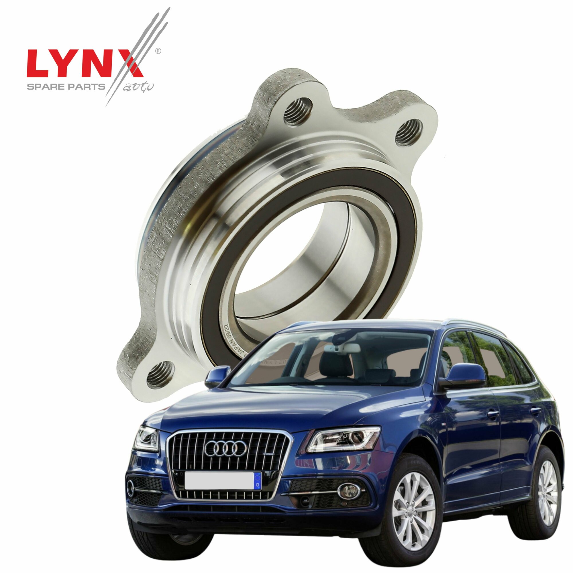 Подшипник ступицы Audi Q3 (1) / Ауди КУ5 2008 2009 2010 2011 2012 2013 2014 2015 2016 2017 / задний, 1 шт LYNXauto