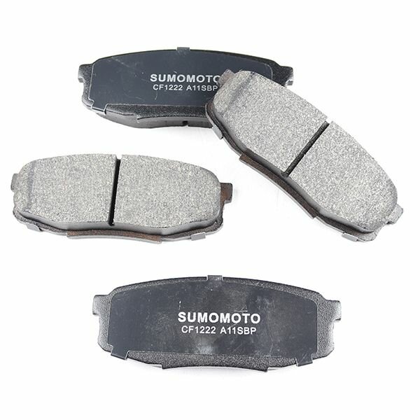 Колодки тормозные задние AN-756 SM-D2281 SUMOMOTO 04466-0C010