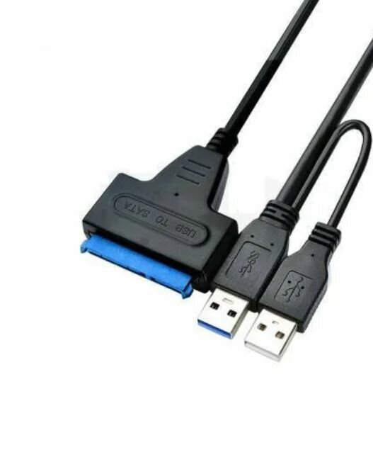 Адаптер- переходник USB 4TB SATA для HDD и CD-ROM 2.5 Кабель переходник на жесткий диск