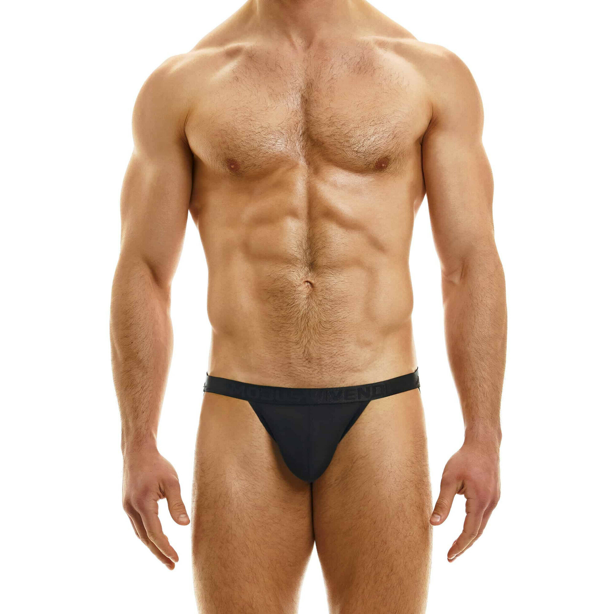 Трусы-джоки "Muslin - Jockstrap Black" / Modus Vivendi / Черный / Размер M