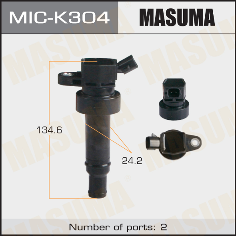 MASUMA MIC-K304 (273012B100) катушка зажигания i30, tucson 08=