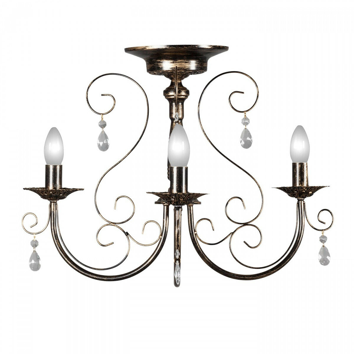 Люстра потолочная 3 лампы Петрасвет Россия S1013-3