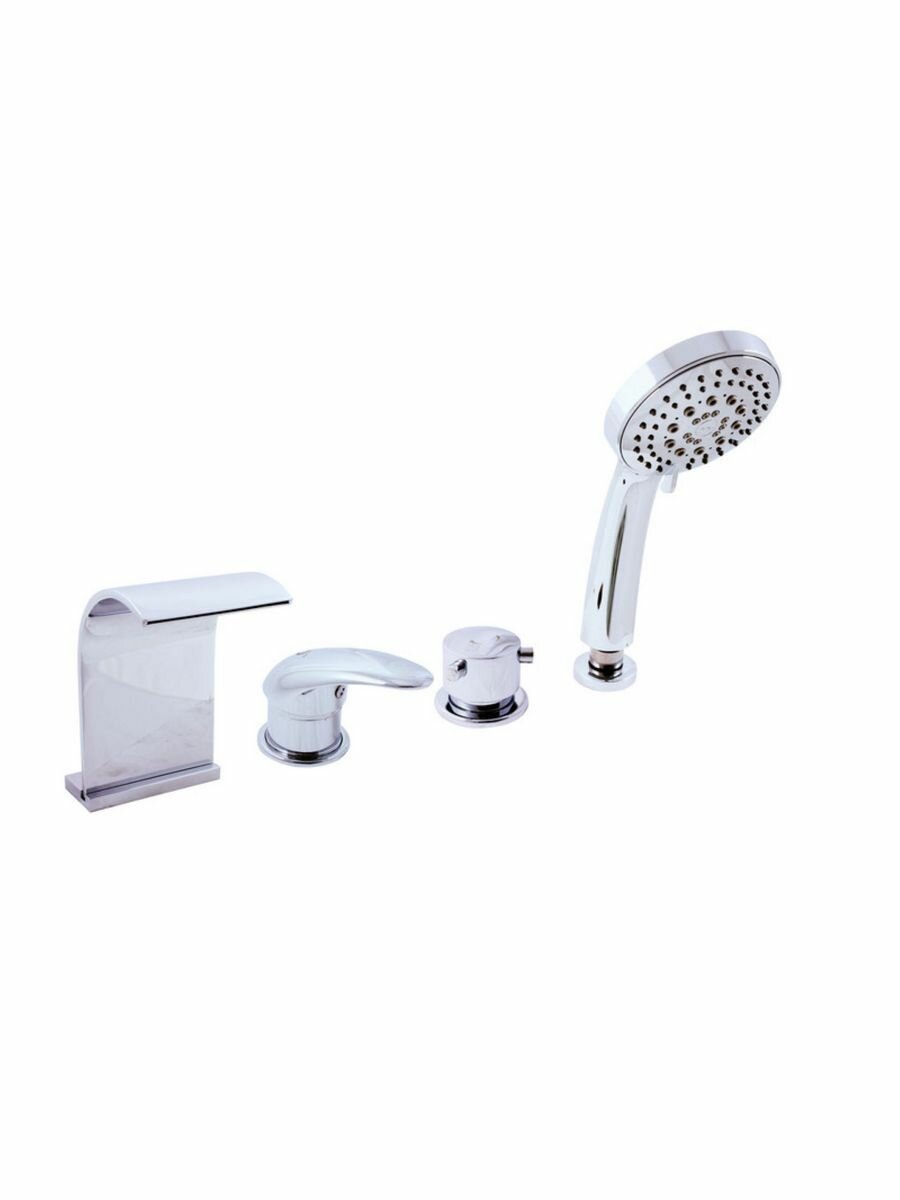 Смеситель на борт ванны, цвет хром, RAV SLEZAK, D467.5P