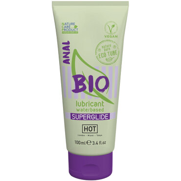 Hot Bio SuperGlide Anal, 100 мл Анальный лубрикант на водной основе