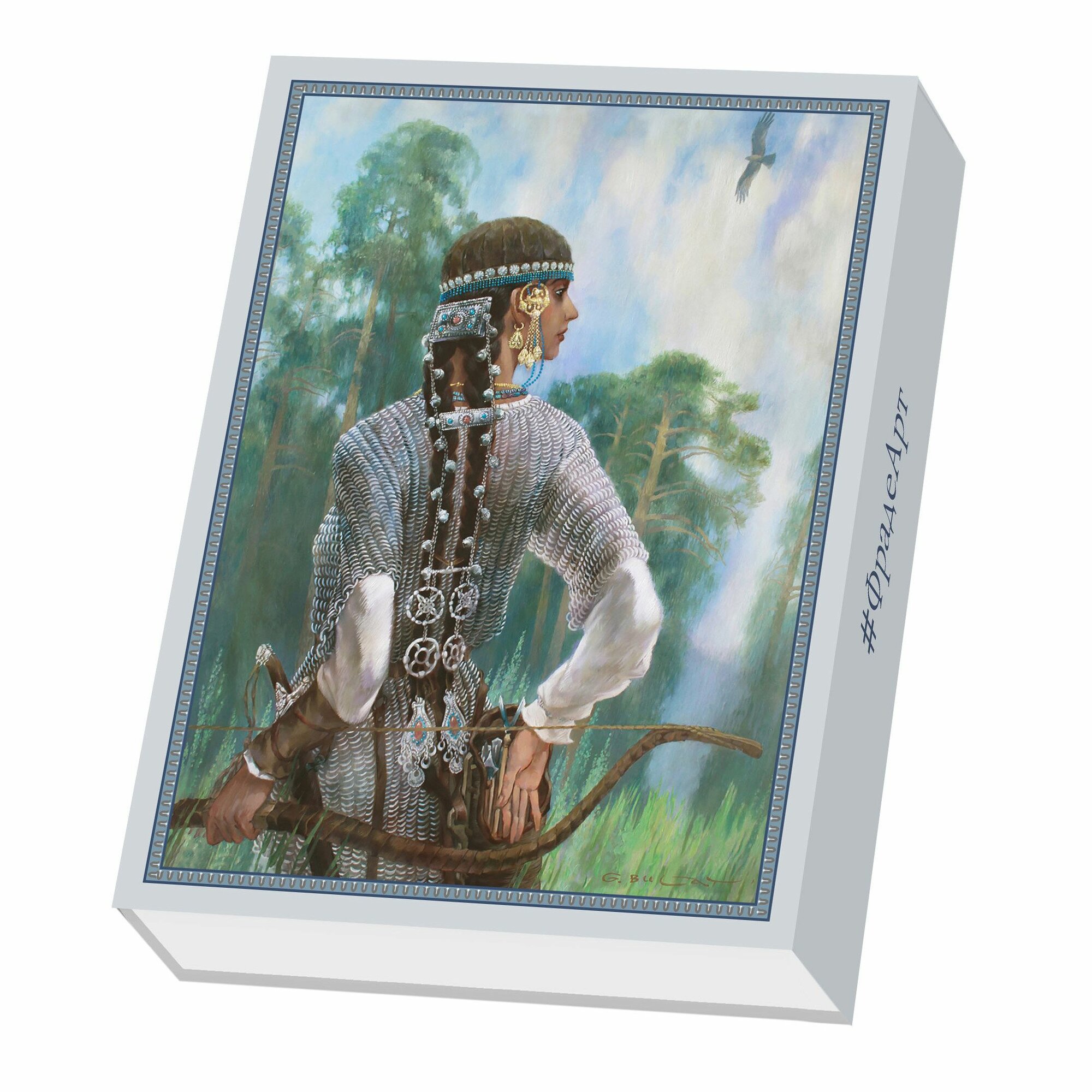 Пенал на 12 шоколадных конфет ручной работы ФрадеАрт/FradeArt - Гильванов - Алтынчеч - Ещё одна стрела