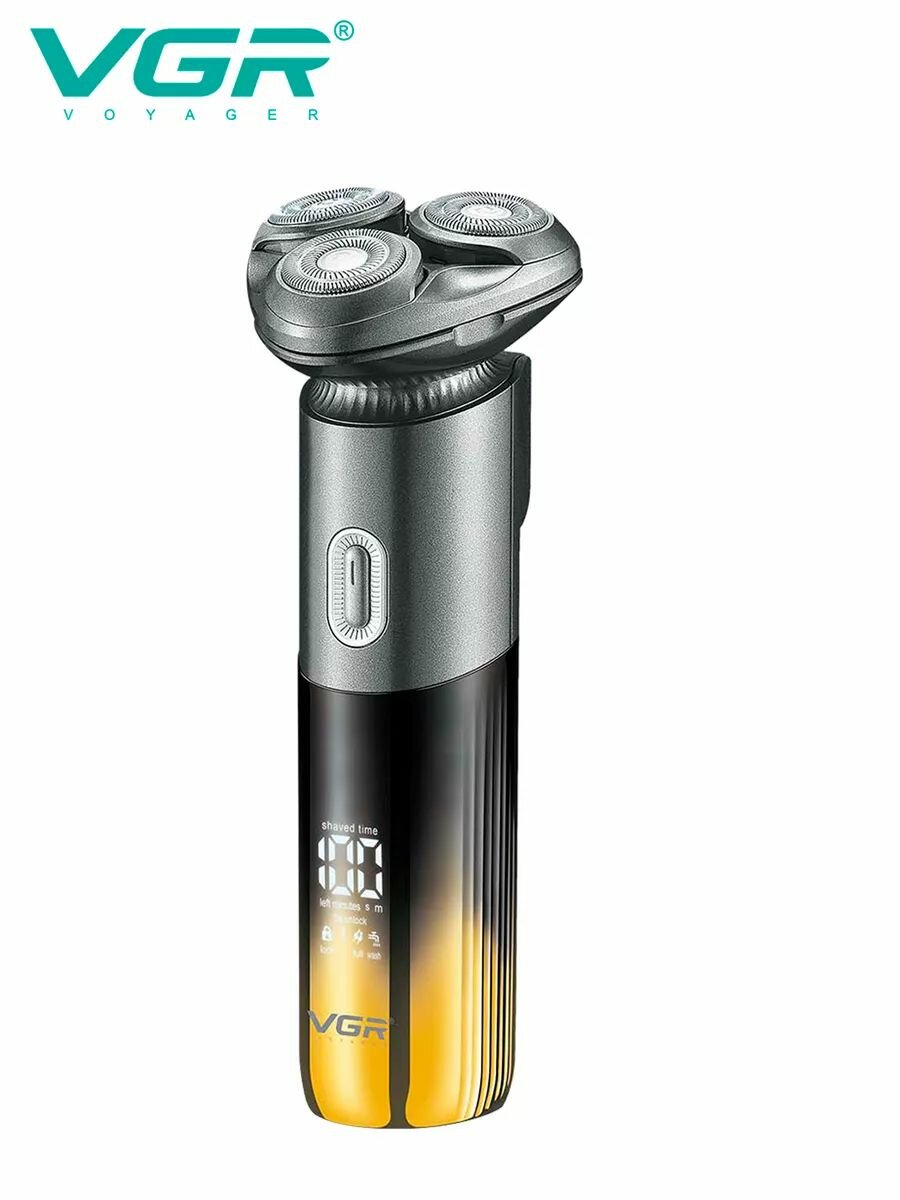 Электробритва / V 392 черно-золотая