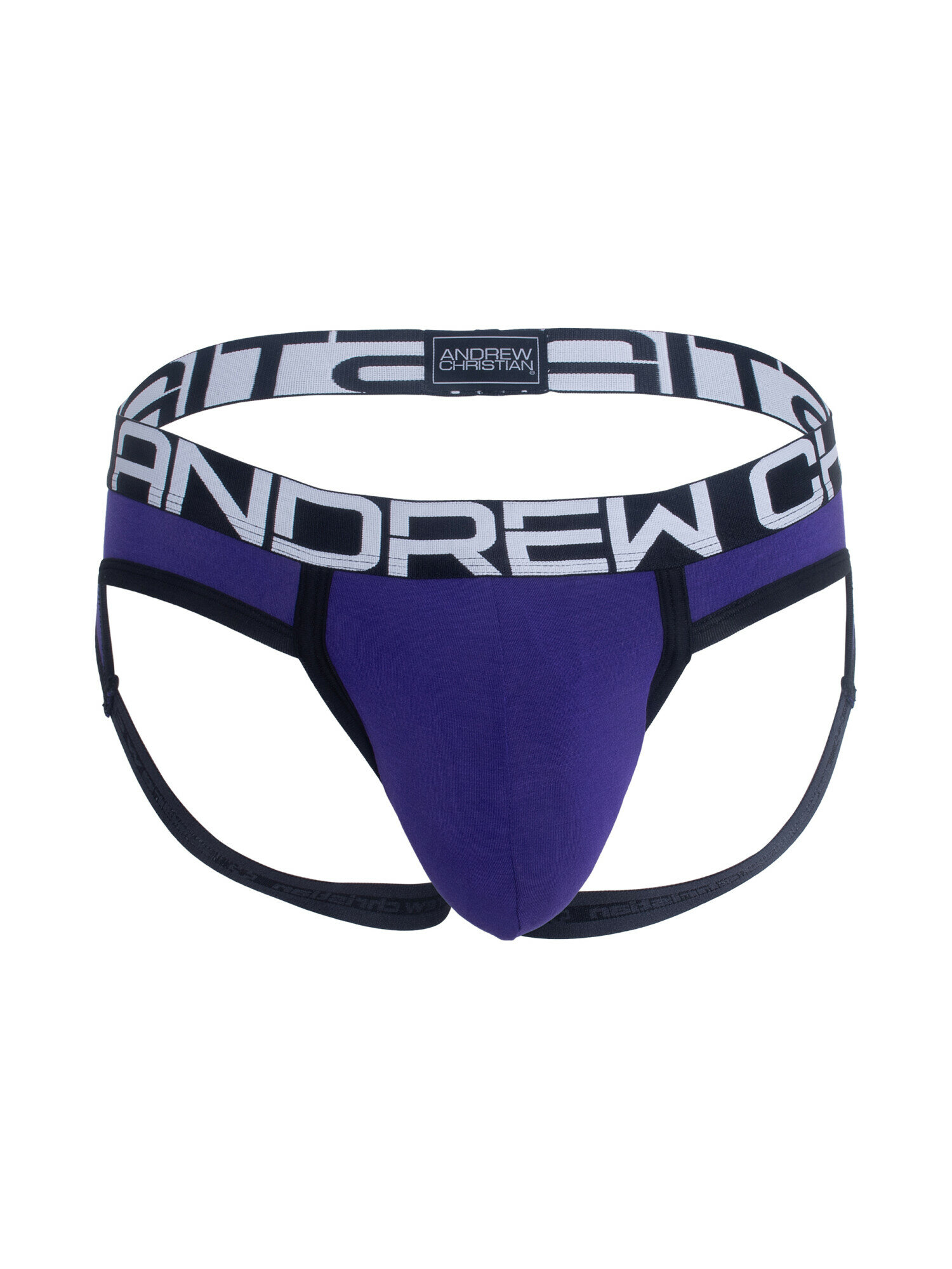 Трусы-джоки "Show-It CoolFlex Modal Frame Jock - Purple" / Andrew Christian / Фиолетовый / Размер S