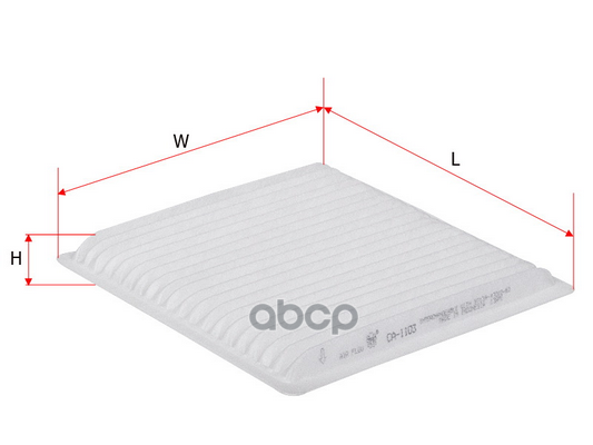 Фильтр салонный SAKURA CA-1103 Sakura арт. CA-1103