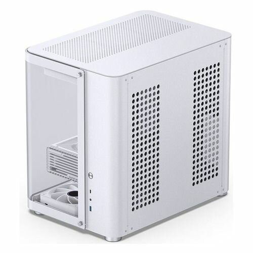 Корпус miniITX JONSBO TK-2 2.0, Midi-Tower, без БП, белый [tk-2 2.0 white]