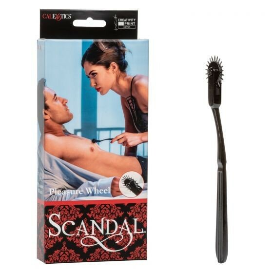 Колесо Вартенберга Calexotics "Scandal Pleasure" 22 точки, безникелевый сплав, черное