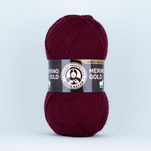 035 пряжа "Merino Gold" Madam Tricote (5шт*100гр)