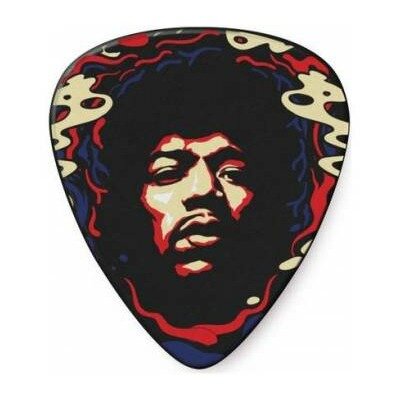Набор медиаторов 6шт. Dunlop HENDRIX STAR HAZE-6/PLYPK
