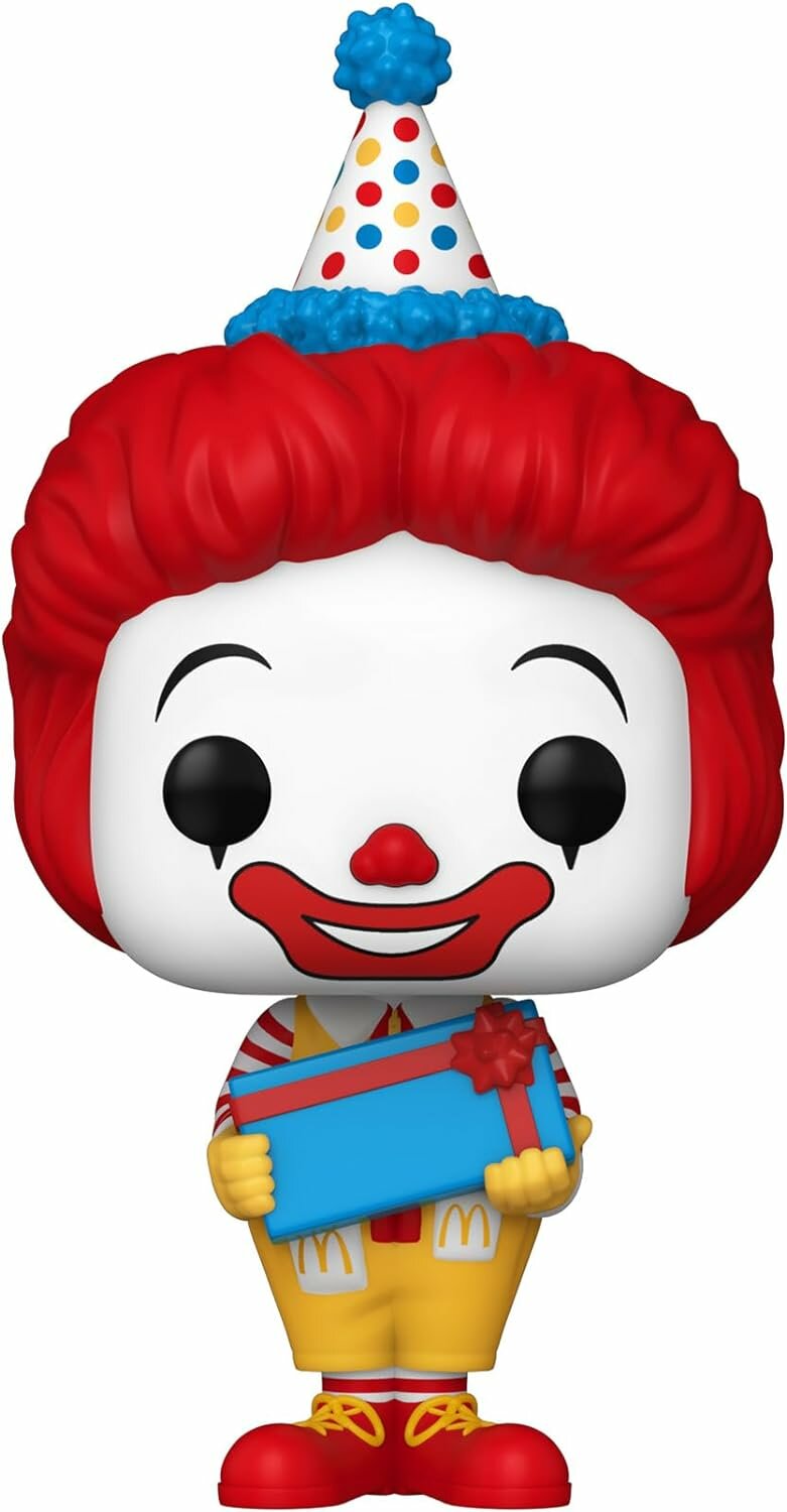 Фигурка Funko POP! Ad Icons McDonalds - Birthday Ronald McDonald (180), 73415, 9,5 см