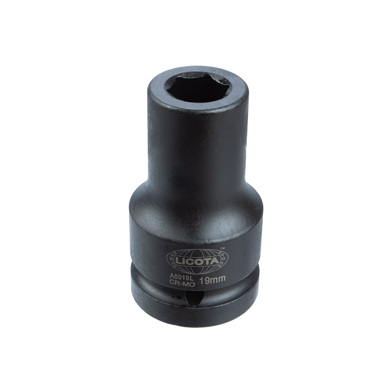 Licota A8019L Головка, 1", 19 мм, торцевая, 6-гранная, ударная, глубокая