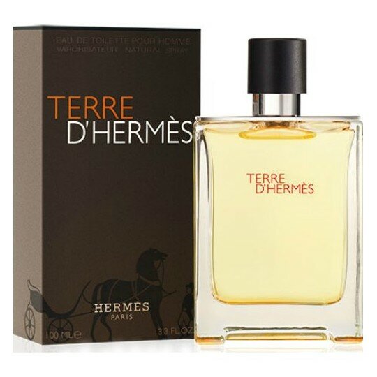 Туалетная вода Hermes мужская Terre D`Hermes Eau De Toilette 100 мл