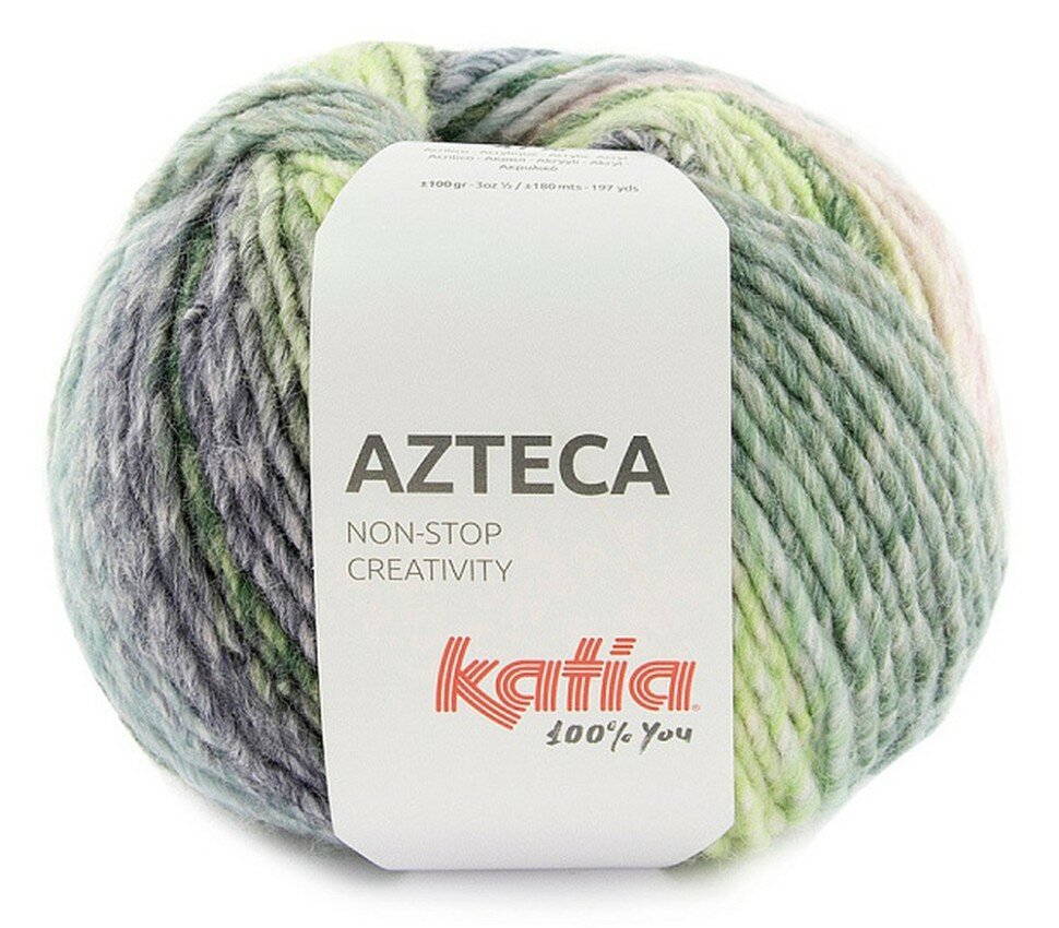 Пряжа #493.7879 Azteca 100 г 180 м Katia