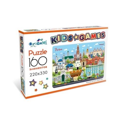 Пазл Origami Kids Games Города Казань 160 элементов 08740