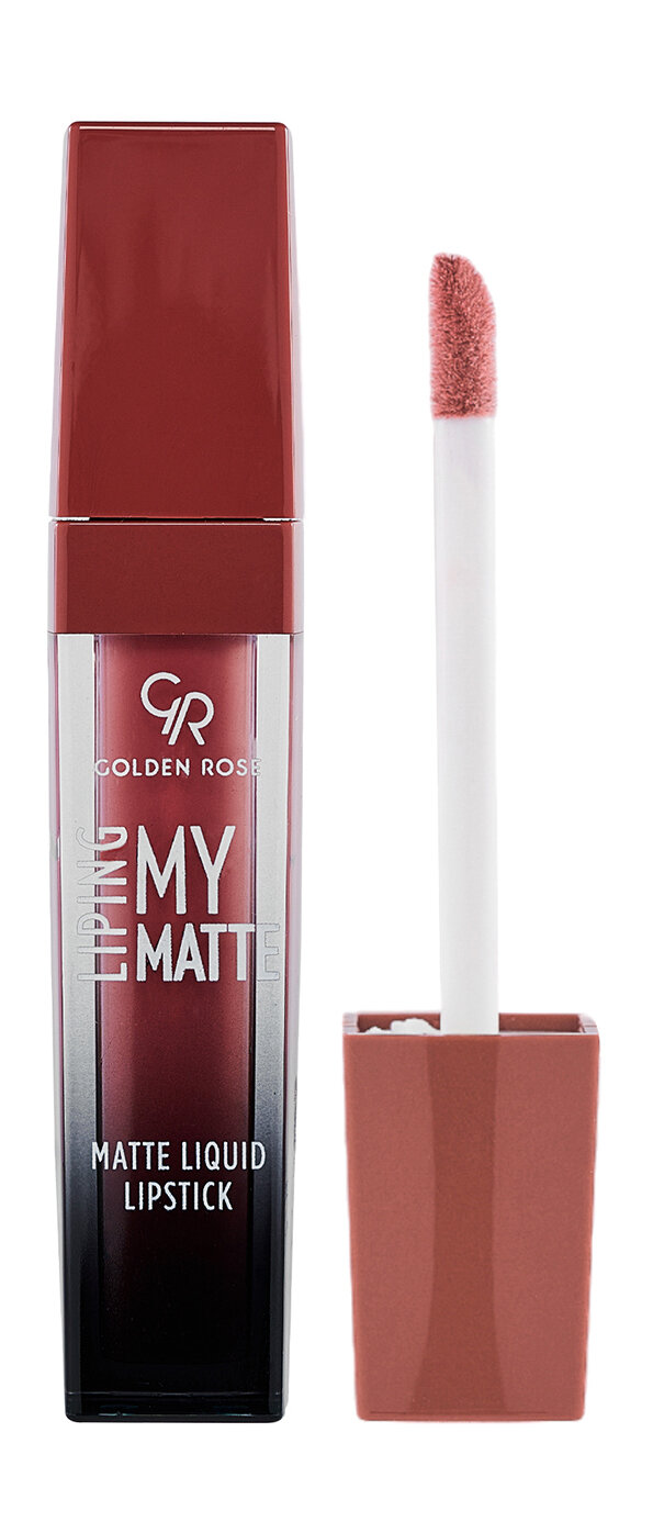 GOLDEN ROSE Помада для губ Liping My Matte, 5 мл, 03
