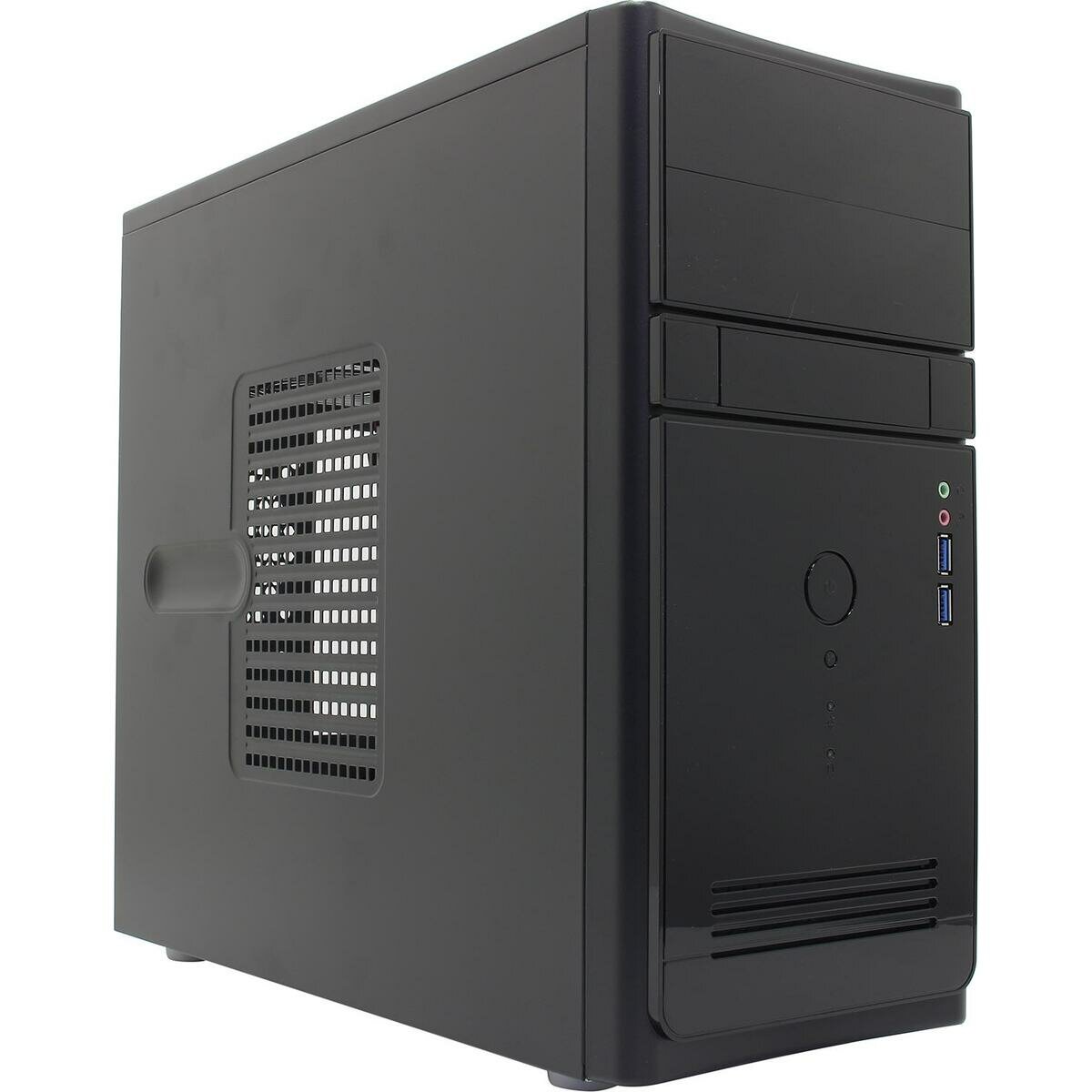 Minitower INWIN ENR021BL-PM-450ATX Black MicroATX 450W (24+2x4+6пин)