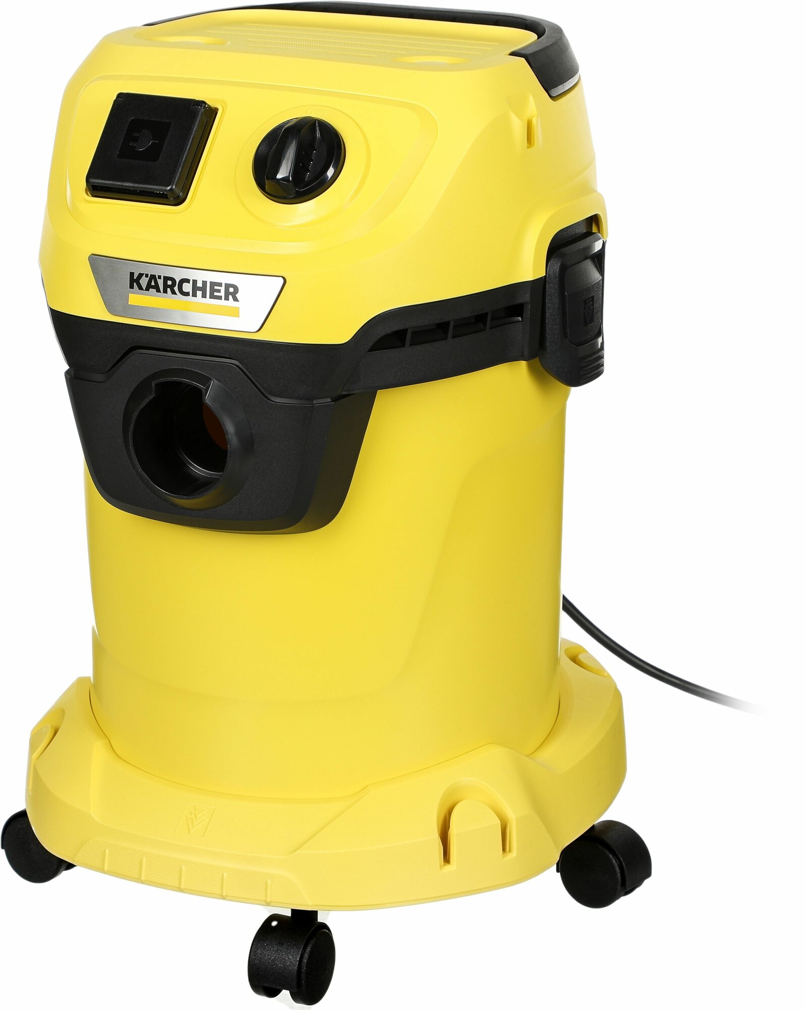 Пылесос Karcher WD 3 P V-17/4/20 1000Вт (уборка: сухая/сбор воды) желтый