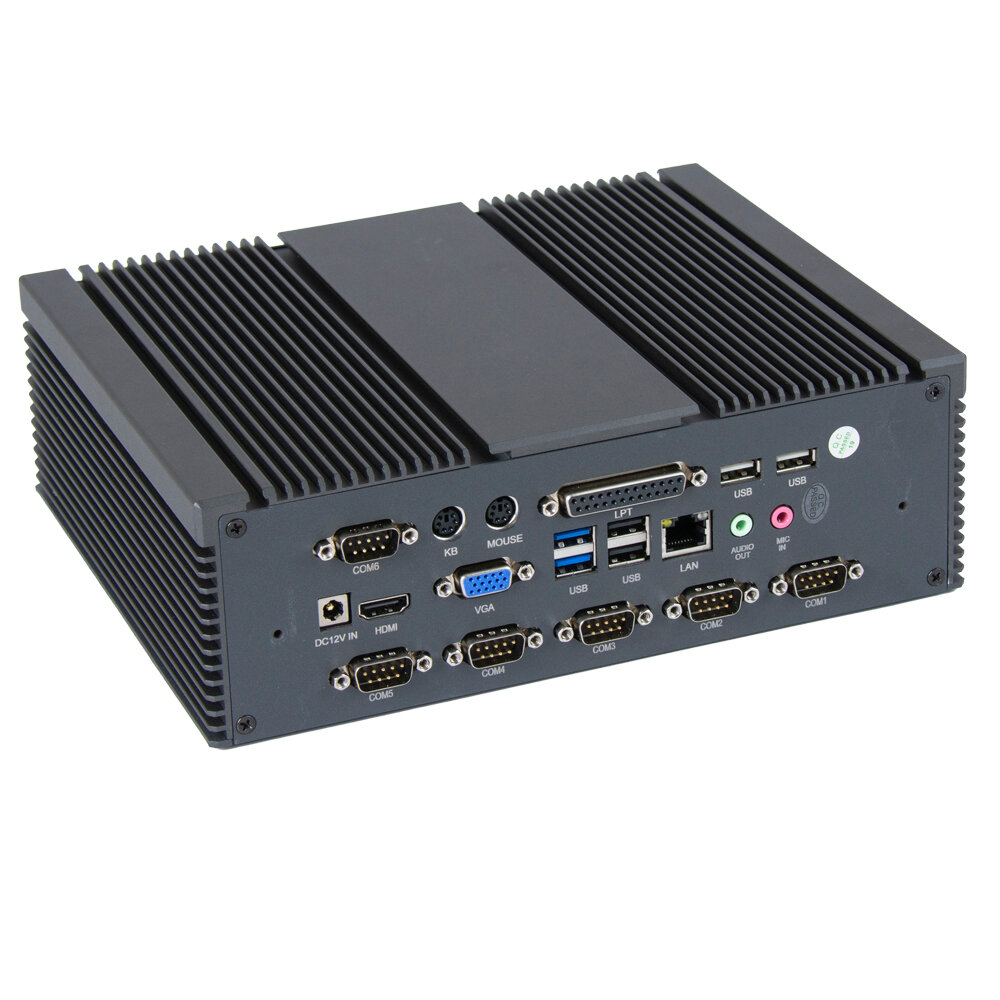POS-компьютер POSCenter Z1 (J4125, RAM 4GB, SSD 128GB, HDMI, VGA, 6*COM, 8*USB, 2*PC/2, LAN) с возможностью крепления на стену