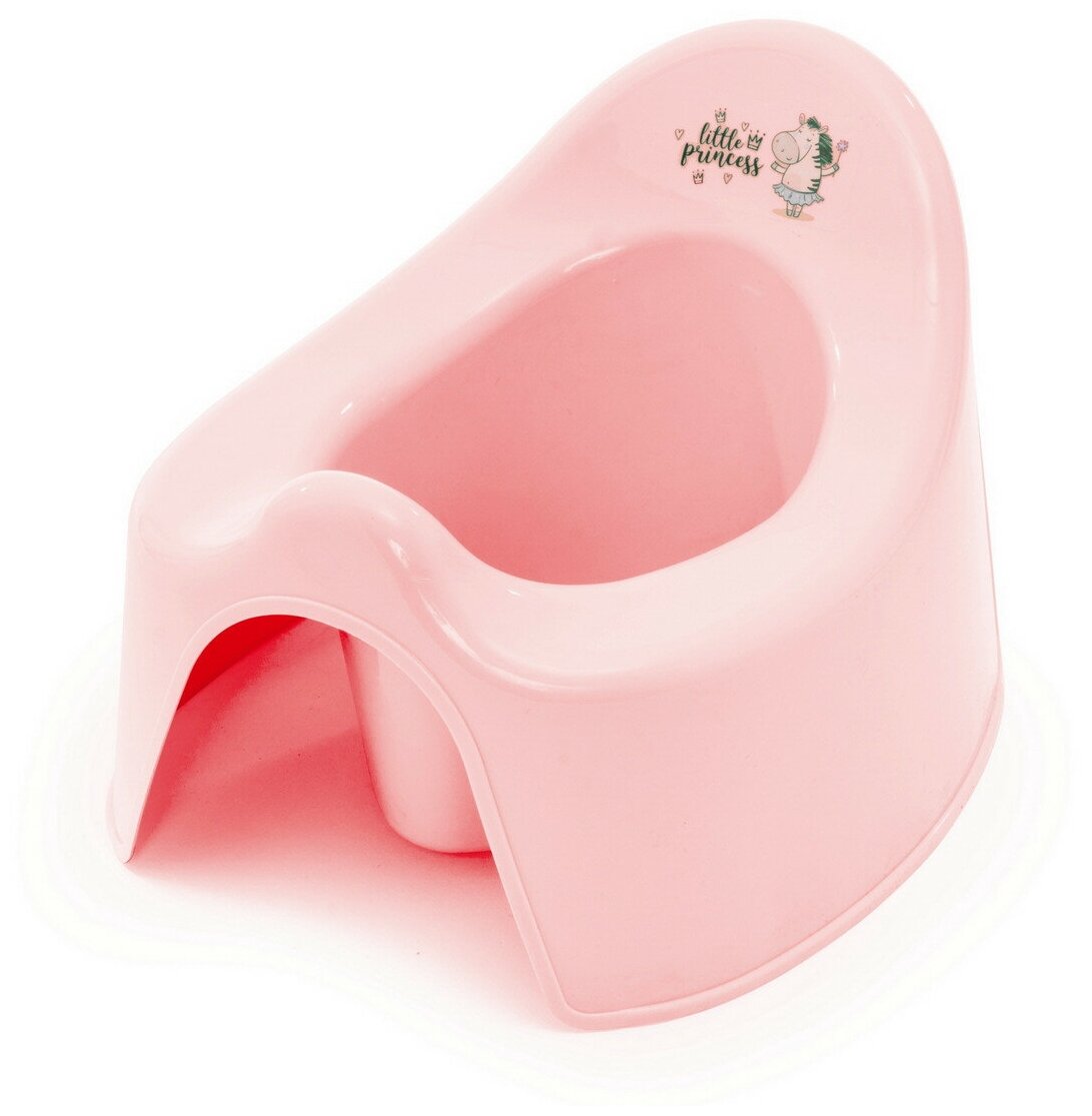 Горшок полимербыт С165, детский, анатомический, антиаллергенный, розовый