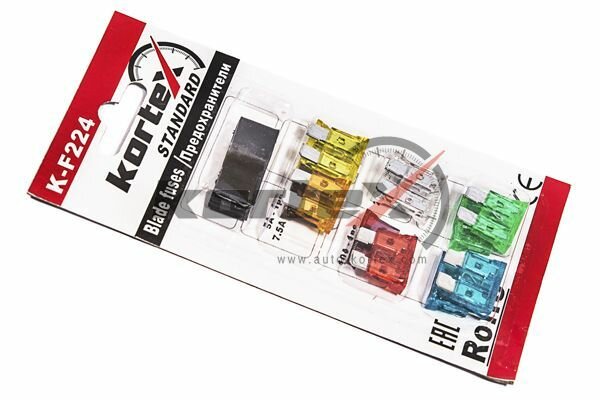 Предохранители плоские ATO комплект с пинцетом