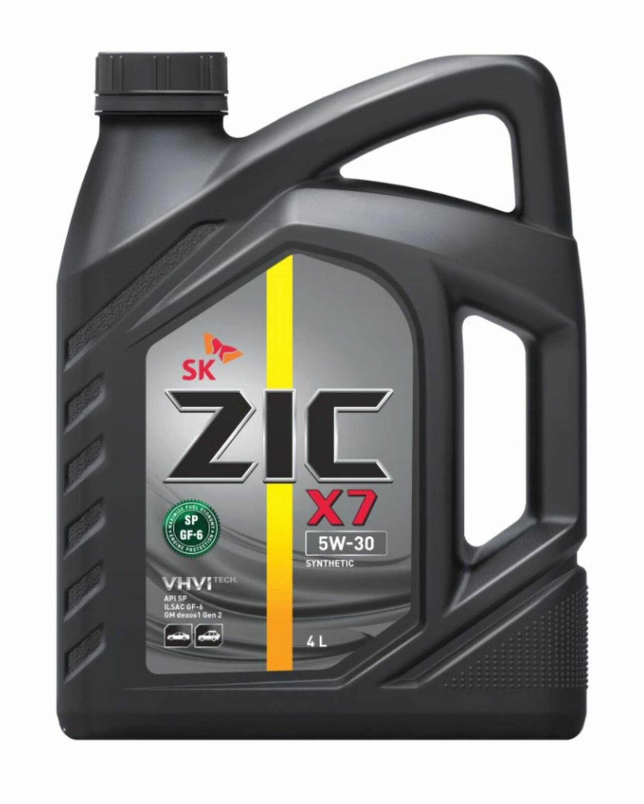 Масло моторное ZIC X7 5W-30, 4л, 162675