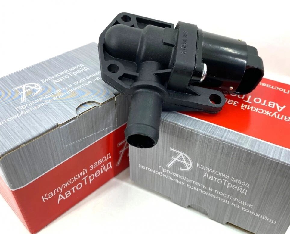 Датчик холостого хода для а/м Lada Largus, Renault Logan 16 клап. АвтоТрейд с корпусом