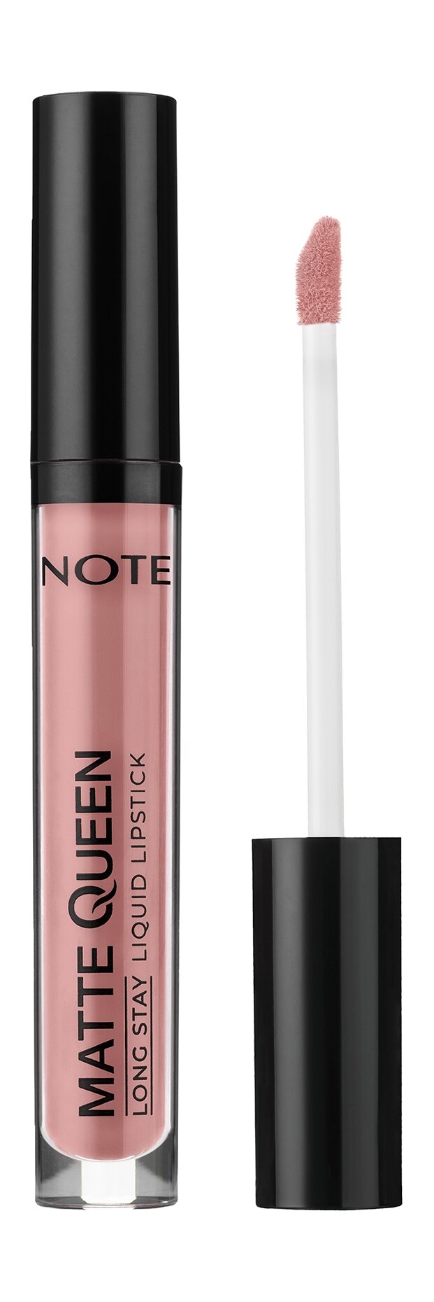 NOTE Жидкая матовая помада для губ стойкая, 4 мл, 02 Рубиновый шоколад