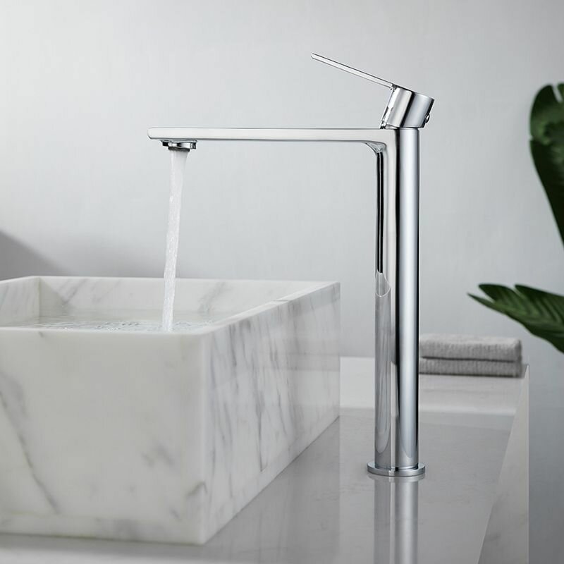 Смеситель для раковины Kaiser Serio 05411 (высокий) хром