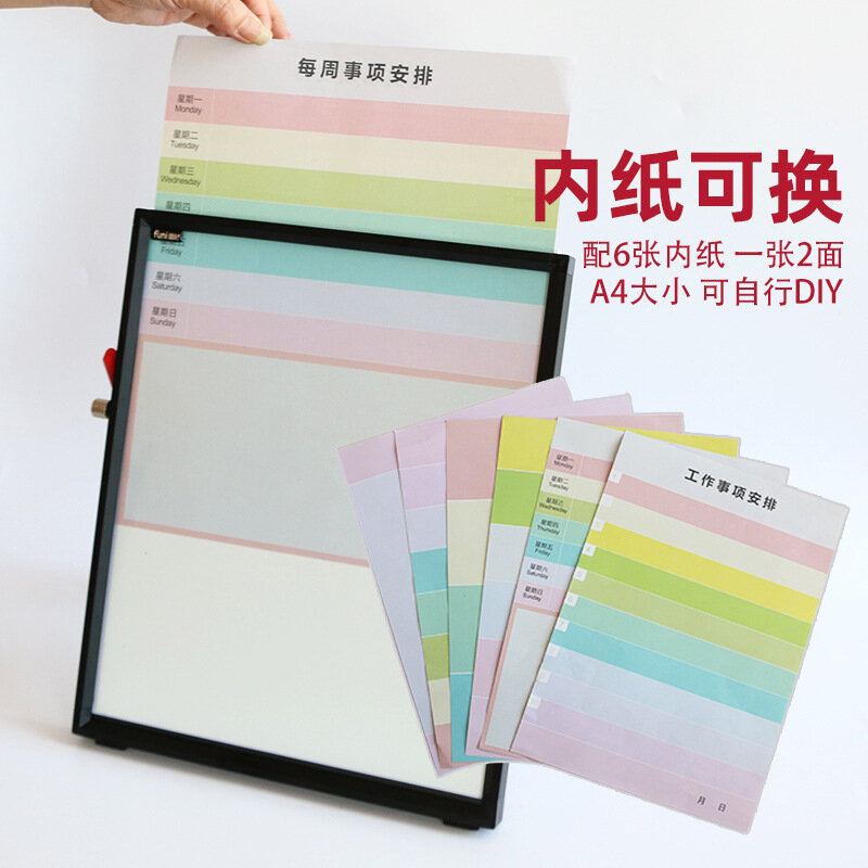 Бескаркасная стеклянная доска Funi, магнитная, для детей, для обучения, рисования, офисная доска для письма, домашняя настольная доска для рисования