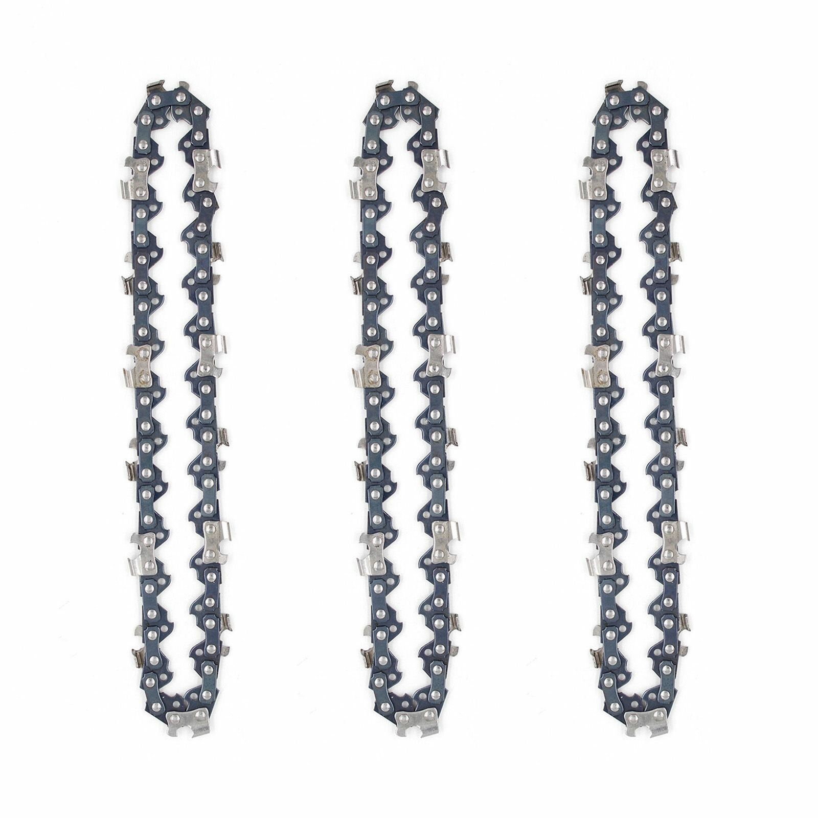 Цепь и направляющая пластина 4/6 дюйма для обрезки мини-пилы. Ручная небольшая бензопила. Резка древесины. Обрезка деревьев.