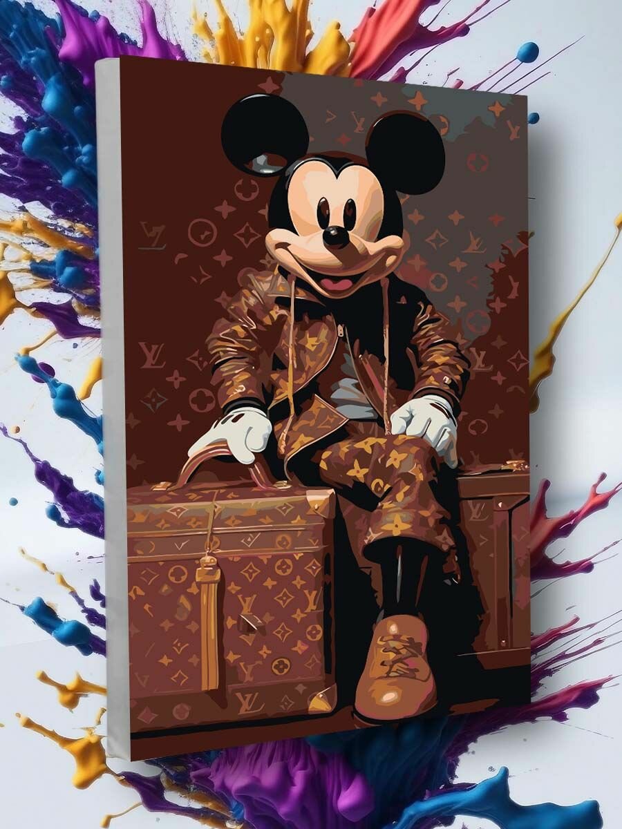 Картина по номерам Микки Маус 40х50