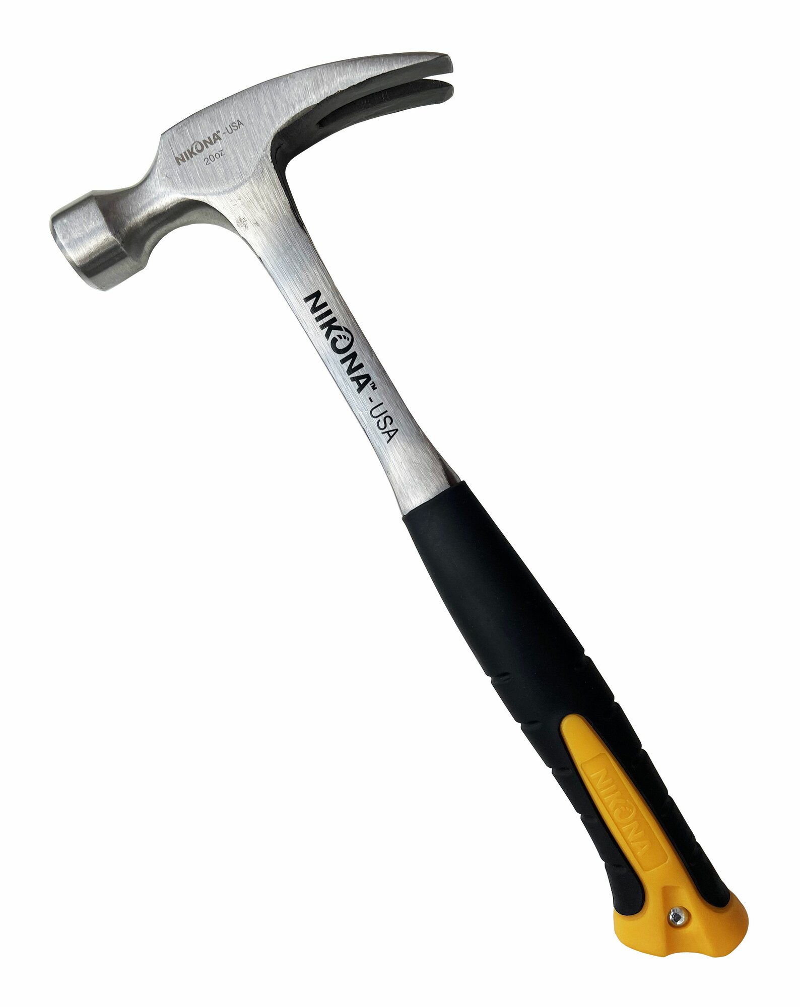 Молоток столярный NIKONA цельнокованый, с обрезиненной рукояткой, 20oz