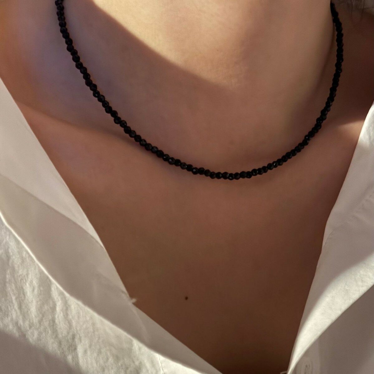 Чокер, шпинель синтетическая