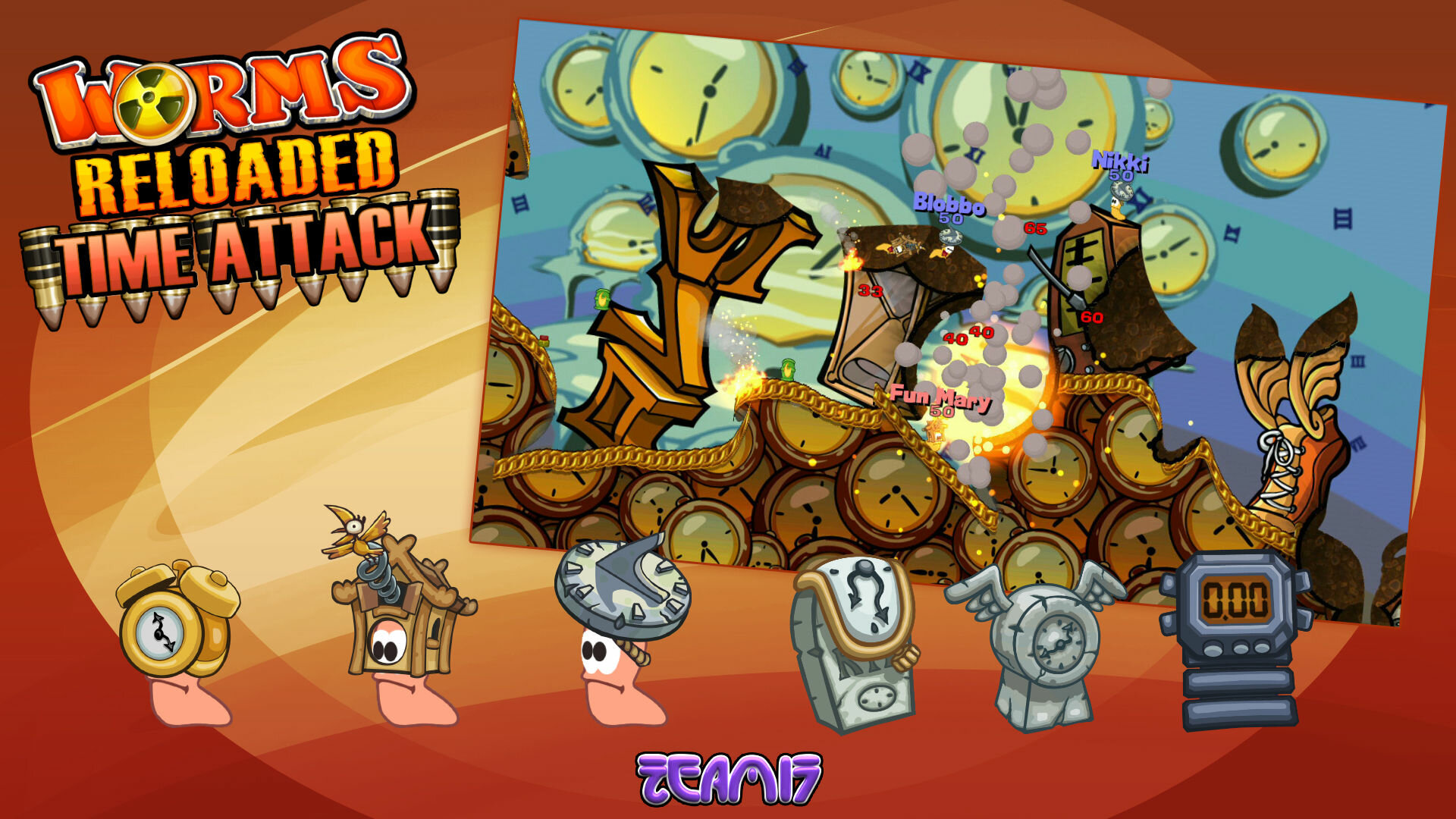 Worms Reloaded Time Attack Pack, Все страны — фото 1
