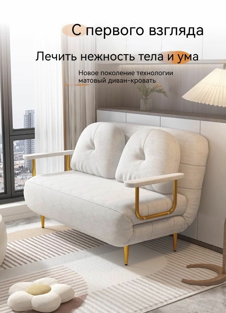 Диван-кровать, механизм Юниор, 100х60х83 см, темно-серый