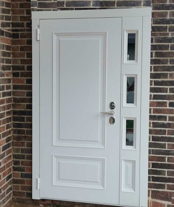 Входная уличная дверь - Актуальность Н. Терморазрыв. Сталь - 3 мм. Полотно - 110 мм. Левая. 2050*1300