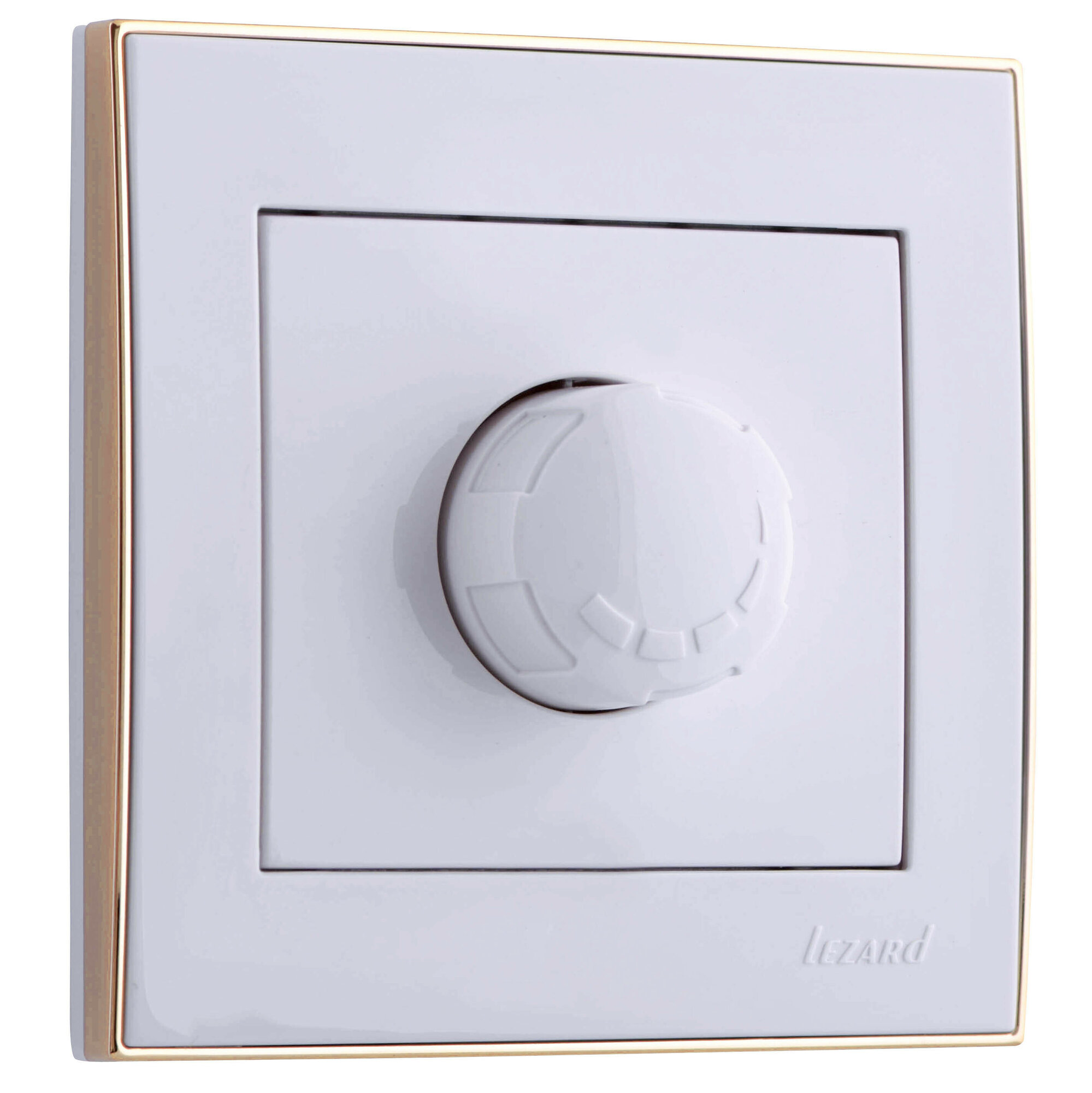 RAIN Диммер 800 Вт белый с бок. вст. золото (10шт/120шт)