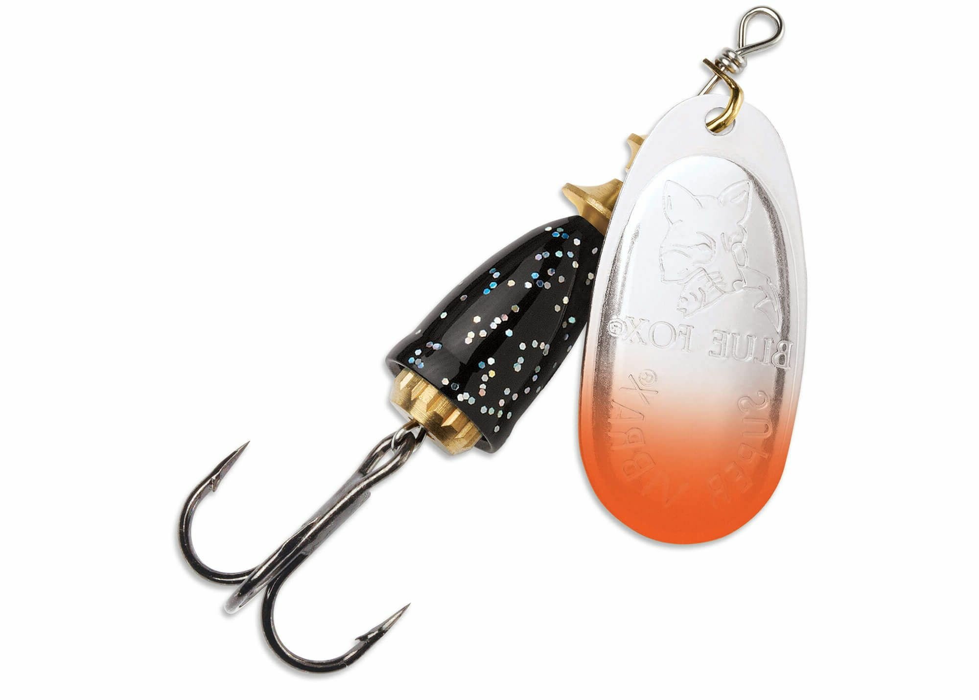 Блесна Vibrax Fluorescent 4 (Blue Fox), вращ, 10гр - RBF