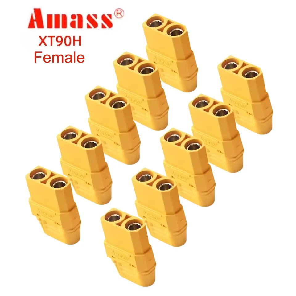 Amass XT90H Female разъем, 10шт