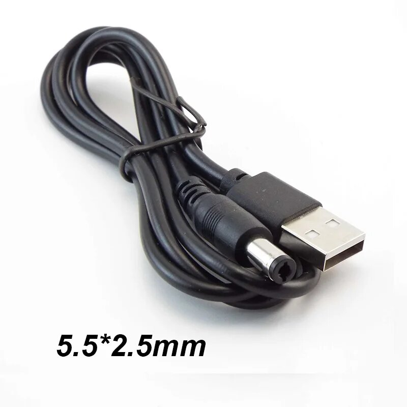 USB удлинитель питания 5В 5.5x2.5mm