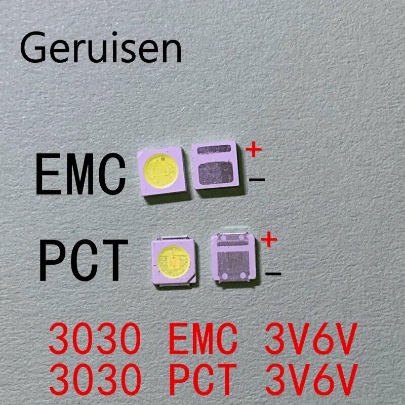 Светодиодная подсветка MUXINZILIGHT 3030 6V EMC 100шт