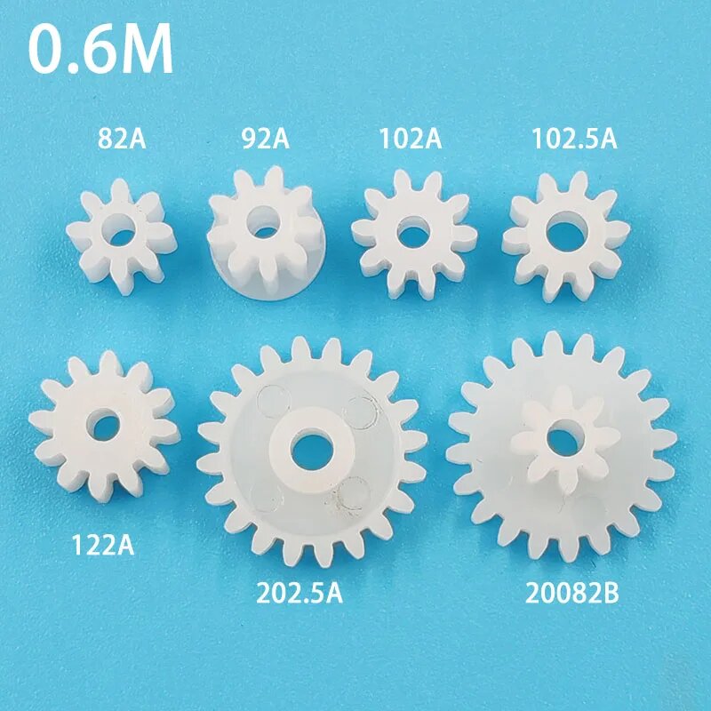 Пластиковые шестерни 10 шт. 102A 0.6M