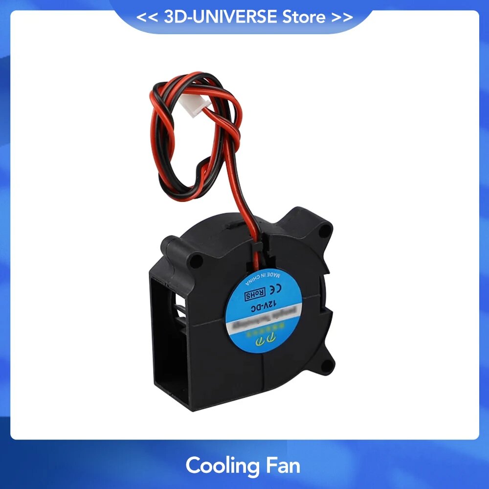 ZANYAPTR Вентилятор для 3D-принтера 5015 12В/24В 4010, 12V